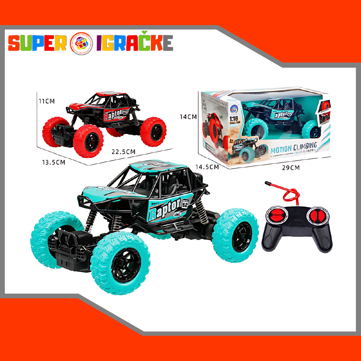 Bagi vozilo na daljinski | Super Igračke