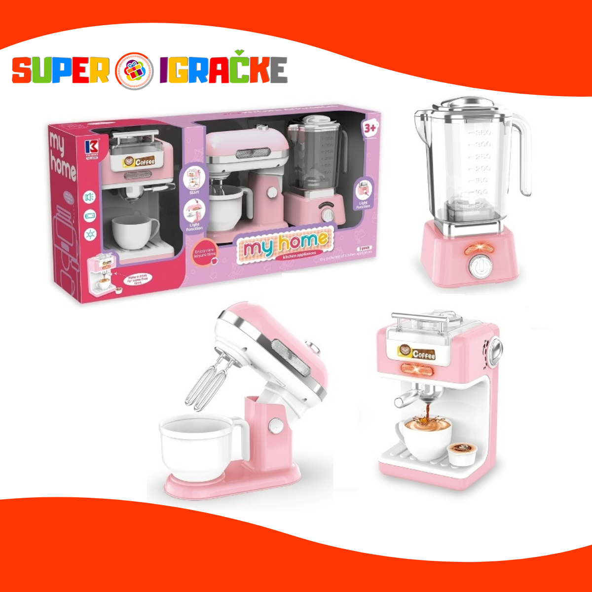 Set kuhinjskih aparata | Super Igračke