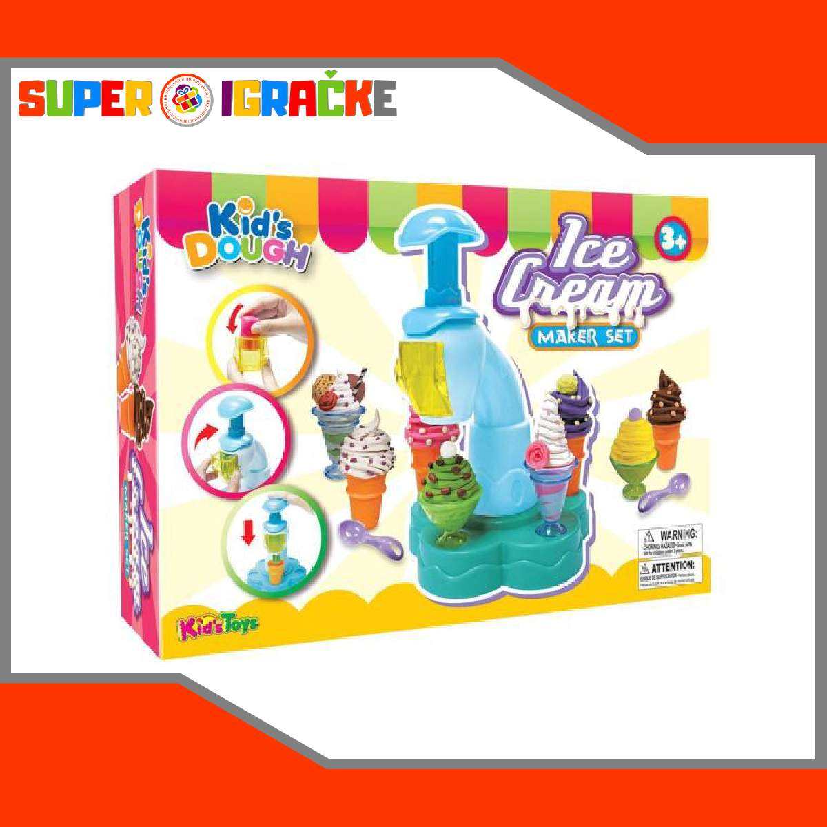 Aparat za sladoled set | Super Igračke