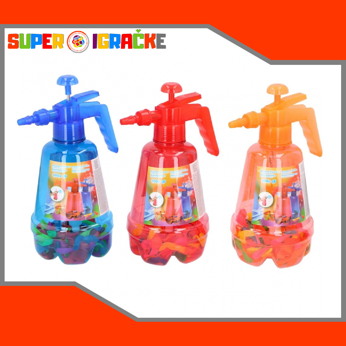 Pumpalica sa vodenim balonima | Super Igračke